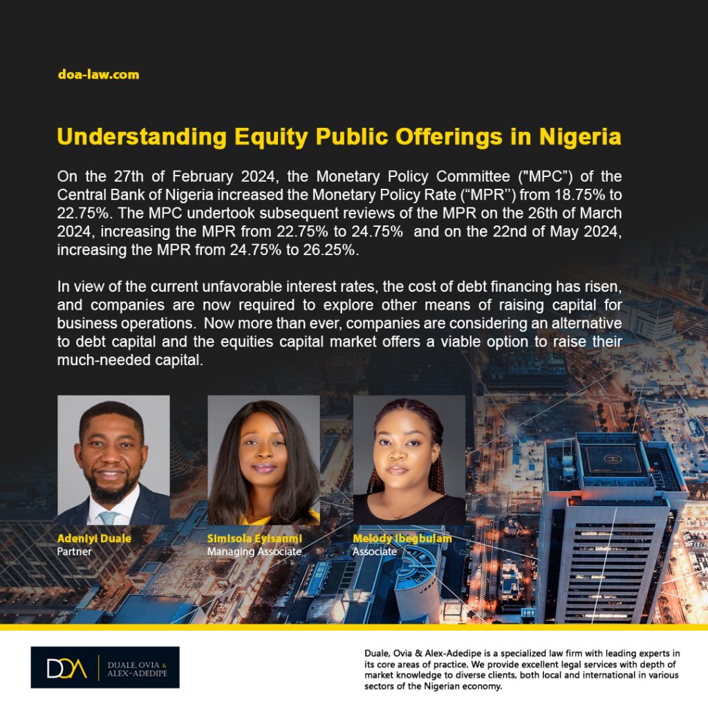 Unlocking the Potential of Equity Public Offerings in NigeriaA Leading ...